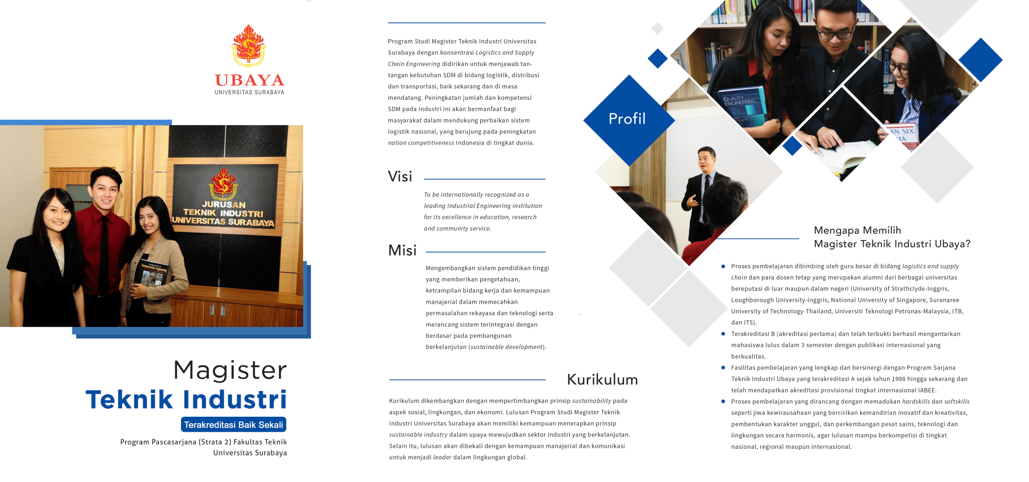 E-Brosur - Magister Teknik Industri Universitas Surabaya